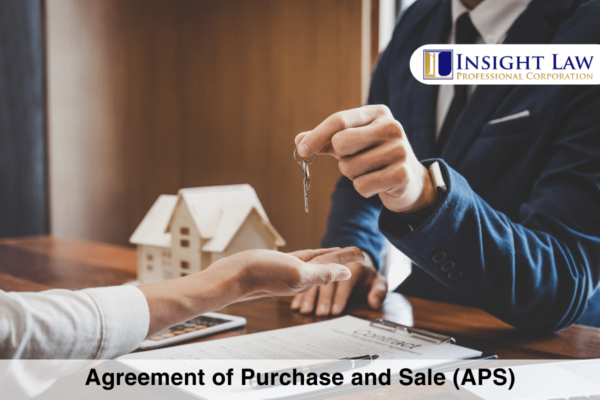 Agreement of Purchase and Sale (APS)