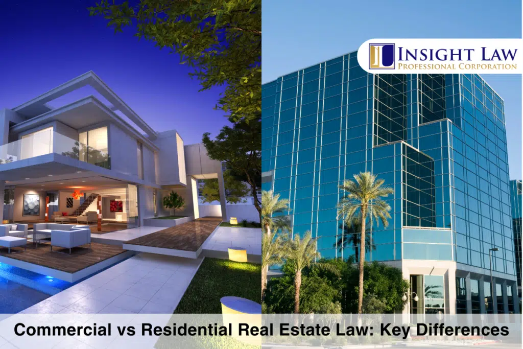 Commercial vs Residential Real Estate Law: Key Differences